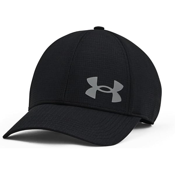 (取寄) アンダーアーマー メンズ ブリッツィング ハット アジャスタブル Under Armour men Blitzing Hat Adjustable Pitch Gray/Black Under Armour Men's Blitzing Cap Stretch Fit, (001) Black / / White